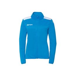 Trainingsjacke Emotion 27 Poly Jacket Women in Kempablau/wei&szlig; | Gr.: S