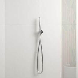 rivea Brausegarnitur, mit Brausehalter, mit Schlauchanschluss, 1 Strahlart, BR2052PC,