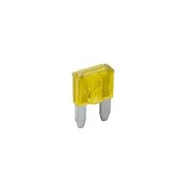 Hella Flachsicherung 20 Ampere Mini [ 5 Stk.] 8JS 728 596-841 Sicherung Gelb (amber)