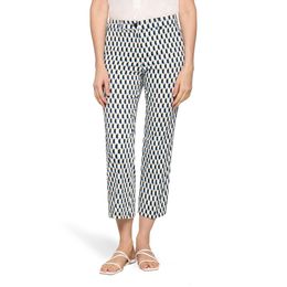 Betty Barclay Damen B&uuml;gelfaltenhose "Damen mit B&uuml;gelfalte", bunt, Basic, Gr. 46, Obermaterial: 97% Baumwolle, 3% Elasthan, Hosen