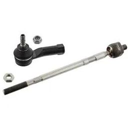 febi bilstein Spurstange ProKit 37631 vorne links mit Sicherungsmutter f&uuml;r RENAULT 7701475841S1 7701475841