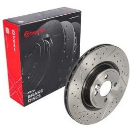 Brembo Bremsscheibe COATED DISC LINE 09.B754.21 vorne rechts links Geschlitzt/Gelocht 316mm f&uuml;r MINI 34116784371 34116855782