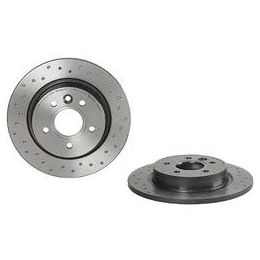 Brembo Bremsscheibe XTRA LINE 08.9975.1X hinten rechts links Gelocht 280mm f&uuml;r VOLVO (CHANGAN) FORD 2025944 31471039 3M512A315ED