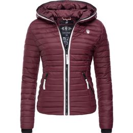 Steppjacke Navahoo "&Uuml;bergangsjacke Kimuk Prc", Damen, Gr. S, rot (weinrot), Obermaterial: 100% Nylon NY. Obermaterial: Futter: 100% Polyester PES. 100% Polyester PES., Jacken Steppjacke