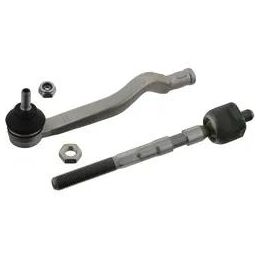 febi bilstein Spurstange ProKit 37621 vorne links mit Sicherungsmutter f&uuml;r RENAULT DACIA 6001550442 6001550442S2