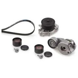 GATES Wasserpumpe + Keilrippenriemensatz Micro-V&reg; Kit KP17PK2035-1 mit f&uuml;r MERCEDES-BENZ
