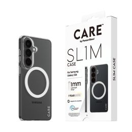 CARE BY PANZERGLASS Handyh&uuml;lle "SL1M Case f&uuml;r Samsung Galaxy S26", transparent, Samsung Galaxy S26, H&uuml;llen, Backcover, Schutzh&uuml;lle, Handyschutzh&uuml;lle, Case, Schutzcase, sto&szlig;fest