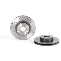Brembo Bremsscheibe XTRA LINE 09.5674.2X vorne rechts links Gelocht 276mm f&uuml;r TOYOTA SUBARU 26300AE00B 26300AE00A 26310AA101