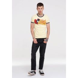 logoshirt Herren T-Shirt "Batgirl", bunt, Gr. S, bedruckt, 100% Baumwolle, Shirts, mit knalligem Print