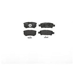 Brembo Bremsbelagsatz, Scheibenbremse P 54 034 hinten rechts links mit Zubeh&ouml;r f&uuml;r MITSUBISHI DODGE JEEP CHRYSLER (GAC FCA) (SOUEAST) 4605A558 4605A33