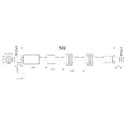ATE Bremsschlauch 24.5174-0526.3 vorne rechts links f&uuml;r BMW 34306771720 34306790550