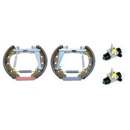 Brembo Bremsbackensatz KIT & FIT K 85 038 hinten rechts links vormontiert f&uuml;r VW 1H0698511AX 5J0698511