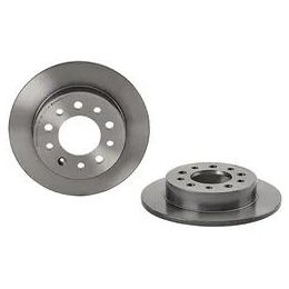 Brembo Bremsscheibe COATED DISC LINE 08.B027.11 hinten rechts links voll 258mm f&uuml;r HYUNDAI 584112C000