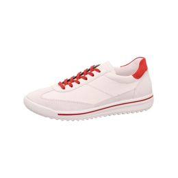 Legero Damen Sneaker "Legero Sneaker Glattleder", Gr. 41, rot, Glattleder, Schuhe
