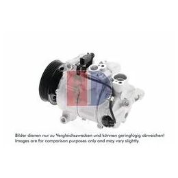 AKS DASIS Kompressor, Klimaanlage 851658N 12V f&uuml;r AUDI VAG 4F0260805E 4F0260805AJ 4F0260805L