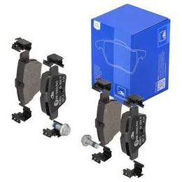 ATE Bremsbelagsatz, Scheibenbremse 13.0460-3813.2 hinten rechts links mit Zubeh&ouml;r f&uuml;r PEUGEOT CITRO&Euml;N 425440 425340 425476