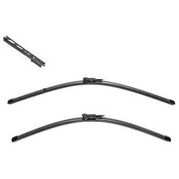 Valeo Wischblatt SILENCIO FLAT BLADE SET 574306 vorne 2x f&uuml;r BMW (BRILLIANCE) 61610431463 61610431438 61612455442