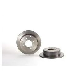 Brembo Bremsscheibe COATED DISC LINE 08.A114.11 hinten rechts links voll 262mm f&uuml;r HYUNDAI KIA (DYK) (BEIJING) 584113C000 5841138300 5841138310