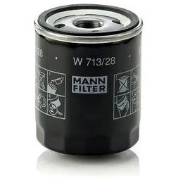 MANN-FILTER &Ouml;lfilter W 713/28 76mm f&uuml;r RENAULT HUIZHONG GENERAL MOTORS LAND ROVER SAIC MOTOR FORD MG LOTUS AHU2880 STC974 10073599