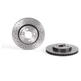 Brembo Bremsscheibe XTRA LINE 09.A761.1X vorne rechts links Gelocht 280mm f&uuml;r MINI 34116858651 34116774985