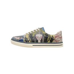 DOGO Sneaker low 'DOGO Sneaker - I was here' Damen Gr&ouml;&szlig;e 40 bunt