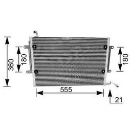 Mahle Kondensator, Klimaanlage ac172000s f&uuml;r CUPRA AUDI