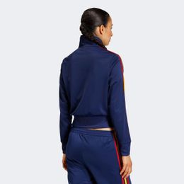 Damen Trainingsjacke "FIREBIRD CLASSIC ORIGINALS"dunkelblau, team power rot 2, crew gelb, Gr. XXL, adidas originals, Obermaterial: 100% Polyester,