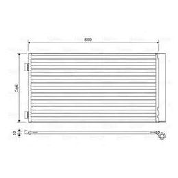 Valeo Kondensator, Klimaanlage 814408 f&uuml;r MINI 64539228607 9228607