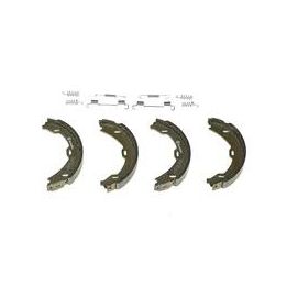 Brembo Bremsbackensatz, Feststellbremse S 50 518 hinten rechts links mit Zubeh&ouml;r f&uuml;r MERCEDES-BENZ 2404200020 A2404200020 2404200120