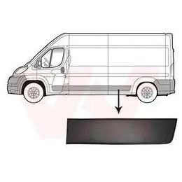 Van Wezel Zier-/Schutzleiste, Seitenwand 0982415 hinten links Dunkelgrau f&uuml;r CITRO&Euml;N/PEUGEOT 8547X1 735422848