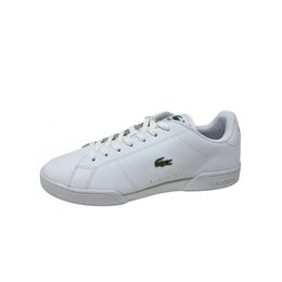 Lacoste Sportschuh Carnaby Cup 125 in Wei&szlig; | Gr.: 42-dot-5