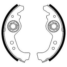 ATE Bremsbackensatz 03.0137-0015.2 vorne rechts links f&uuml;r SEAT FIAT XE028165299B 77362318 5888144