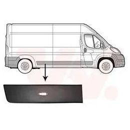 Van Wezel Zier-/Schutzleiste, Seitenwand 0982418 hinten rechts mit Zubeh&ouml;r Dunkelgrau f&uuml;r CITRO&Euml;N/PEUGEOT 8547Z0 735438349