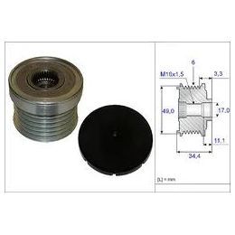 INA Generatorfreilauf 535 0183 10 f&uuml;r MINI STEYR BMW 12317532969 12317532965 12317532966