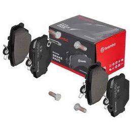 Brembo Bremsbelagsatz, Scheibenbremse P 50 038 vorne rechts links mit Zubeh&ouml;r f&uuml;r MERCEDES-BENZ CHRYSLER SMART 0001431V003000000 A4514210010 A45142101