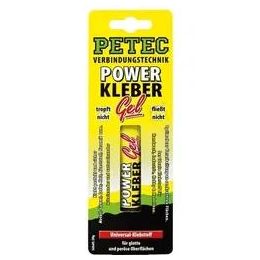 Petec Power-Kleber Gel SB (20 g) 93720 Kunststoff-Klebstoff,Klebstoff, Kunststoffreparatur,Gummiklebstoff,Metall-Klebstoff,Sekundenkleber,Universalkle