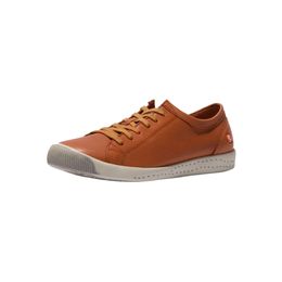 Softinos Damen Sneaker "Softinos Sneaker Leder", Gr. 38, braun, Leder, Schuhe