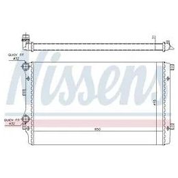 NISSENS K&uuml;hler, Motork&uuml;hlung 65280A mit Dichtungen f&uuml;r SKODA VW SEAT AUDI 1K0121251AT 1K0121253AP 1KD121251