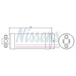 NISSENS Trockner, Klimaanlage 95418 &Oslash;60mm 60mm f&uuml;r KIA OK30C61500D OK30C61500C
