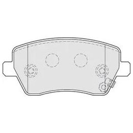 Valeo Bremsbelagsatz, Scheibenbremse FIRST 301641 vorne rechts links f&uuml;r RENAULT LADA DACIA MERCEDES-BENZ NISSAN 410604076R 41060AX625 41083AX626