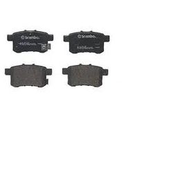 Brembo Bremsbelagsatz, Scheibenbremse P 28 072 hinten rechts links ohne Zubeh&ouml;r f&uuml;r PROTON HONDA 43022TL1G00 H4302TA0003 43022TA0A00