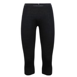 Icebreaker 3/4 Hose 200 Oasis Legless in Schwarz | Gr.: S