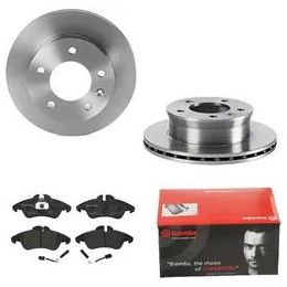 Brembo Bremsensatz, Scheibenbremse ijdtidfo72 Vorderachse Innenbel&uuml;ftet 276mm 22mm f&uuml;r MERCEDES-BENZ SEAT VW