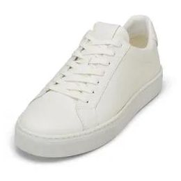 Marc O'Polo Sneaker MARC O'POLO "aus edlem Rindnappaleder", Herren, Gr. 42, wei&szlig;, Obermaterial: 100% Leder (Rind), Schuhe Sneaker