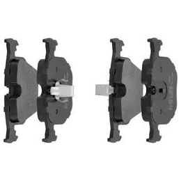 f.becker Bremsbelagsatz, Scheibenbremse 10410991 hinten rechts links f&uuml;r LAND ROVER ALPINA BMW MASERATI 34216790071 34211162865 34216761251