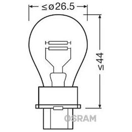 Osram Gl&uuml;hlampe, Blinkleuchte ORIGINAL 3157 Brems-/Schlusslicht,Gl&uuml;hlampe, R&uuml;ckfahrleuchte,Gl&uuml;hlampe, Park-/Positionsleuchte,Gl&uuml;hlampe, Tagfahrleuchte