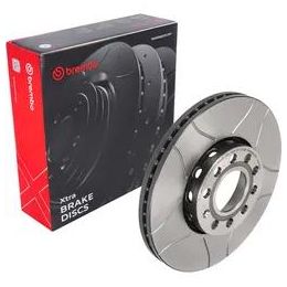Brembo Bremsscheibe MAX LINE 09.5745.76 vorne rechts links Geschlitzt 288mm f&uuml;r SKODA VW SEAT (SVW) AUDI (FAW) 4A0615301C 8E0098301 4A0615301D