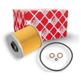 febi bilstein &Ouml;lfilter 26803 mit Dichtungen 81mm f&uuml;r BMW 11421709514 11421709865 11421727300