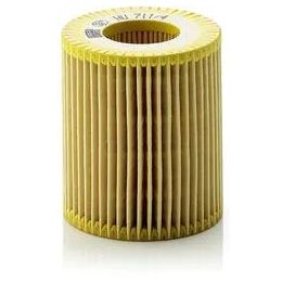 MANN-FILTER &Ouml;lfilter HU 711/4 x mit Dichtung 64mm f&uuml;r SUZUKI GENERAL MOTORS FIAT OPEL 5650354 93183412 71737926