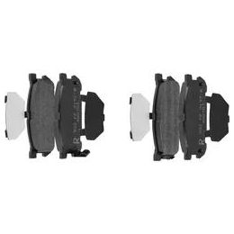 f.becker Bremsbelagsatz, Scheibenbremse 10412226 hinten rechts links f&uuml;r MAZDA NCY3-26-43Z N0Y72648ZA NCY32648Z